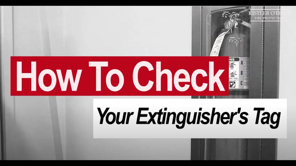 How To Check Your Fire Extinguisher's Tag - KOB Fire